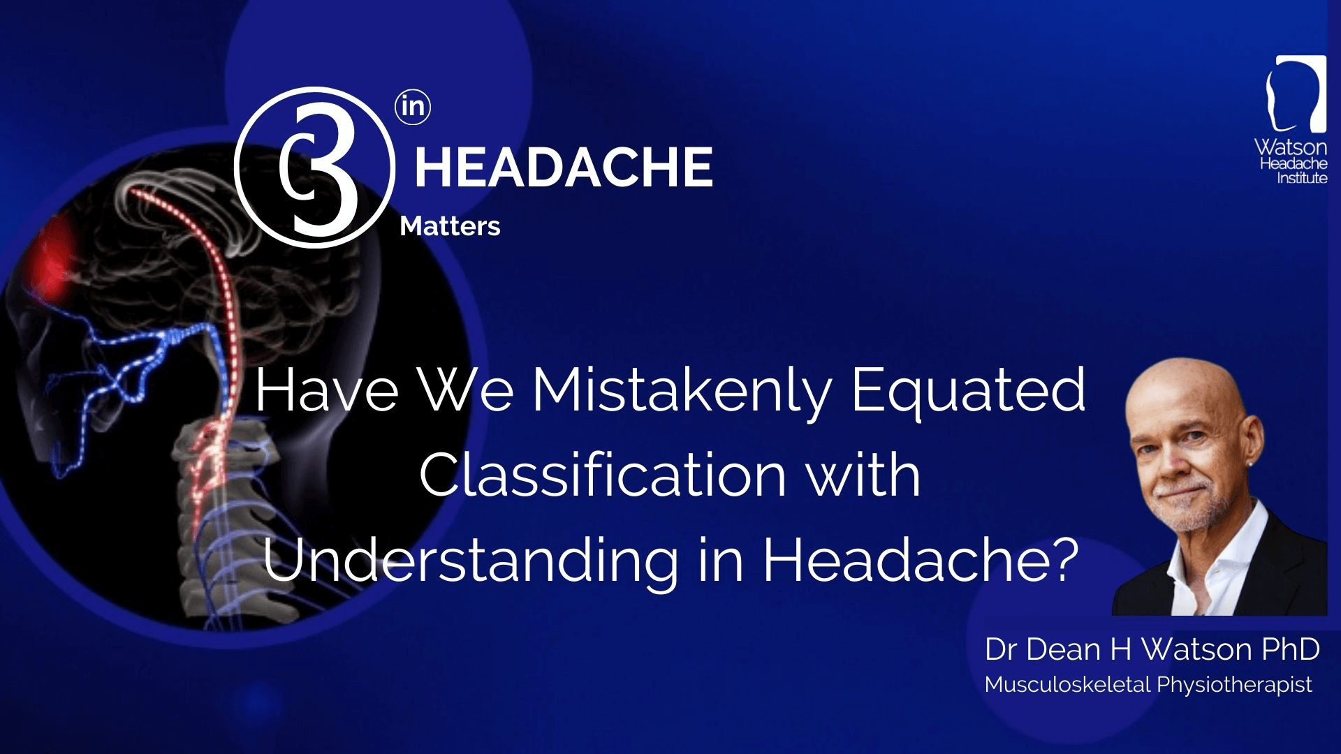 Newsletter - OC3 in Headache Matters - Watson Headache